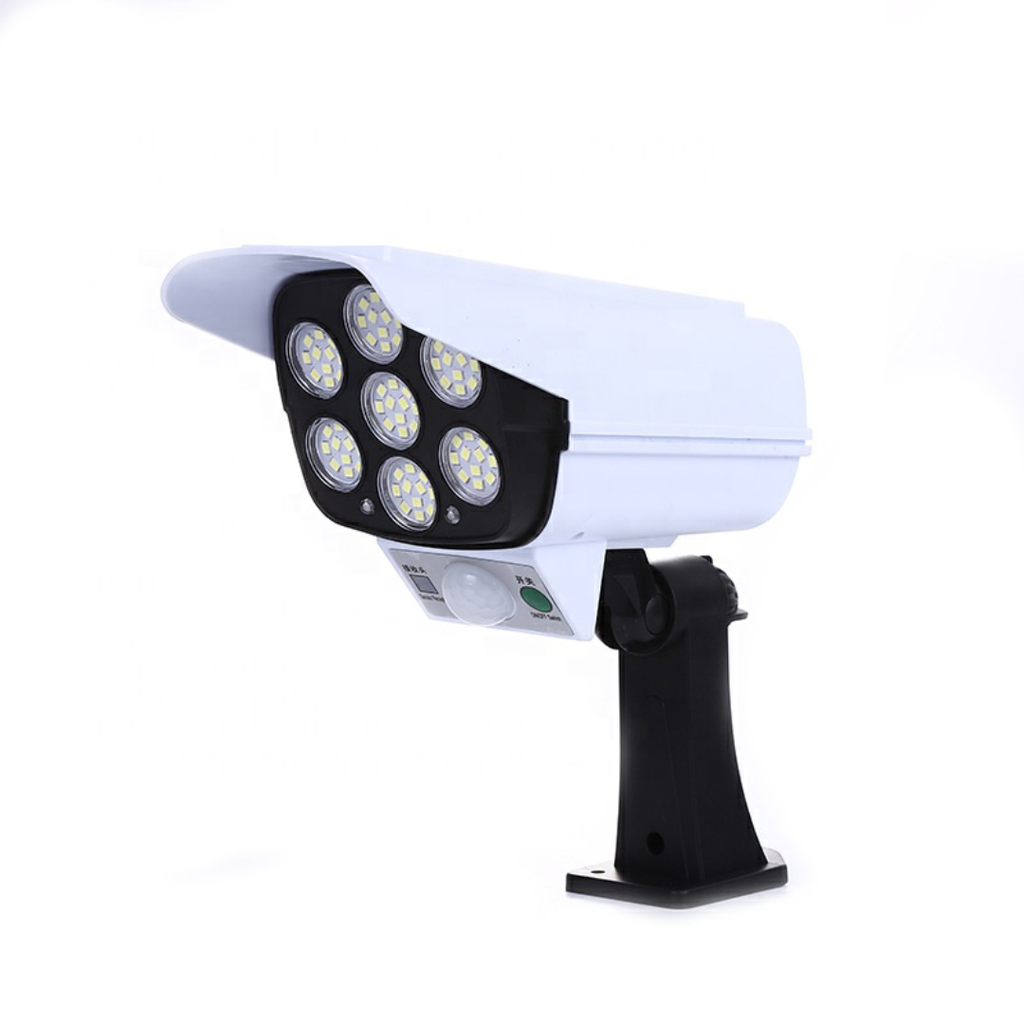 Foco Luz Solar son Sensor de Movimiento para exterior Anti robo forma ...
