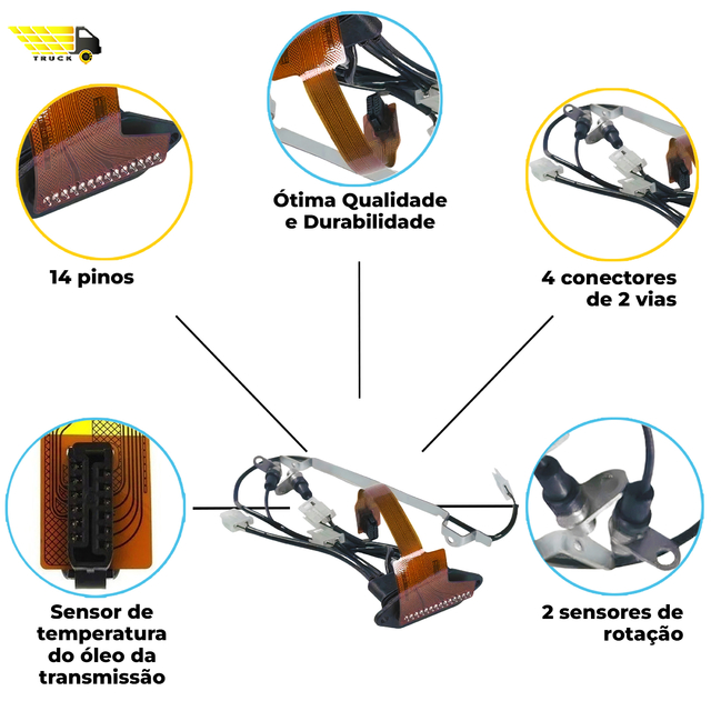 CHICOTE DA TAMPA DA CASA DE MUDANÇAS VOLVO