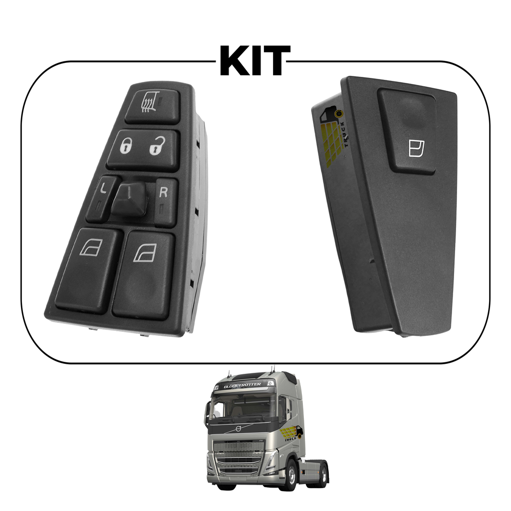 BOTÃO DE VIDRO COMPLETO