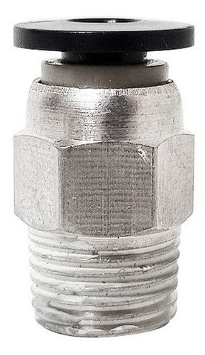 CONECTOR MACHO INST PLÁSTICO 1/4" X1/8"