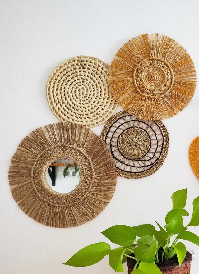 Kits Cestarias e Mandalas de Macramê