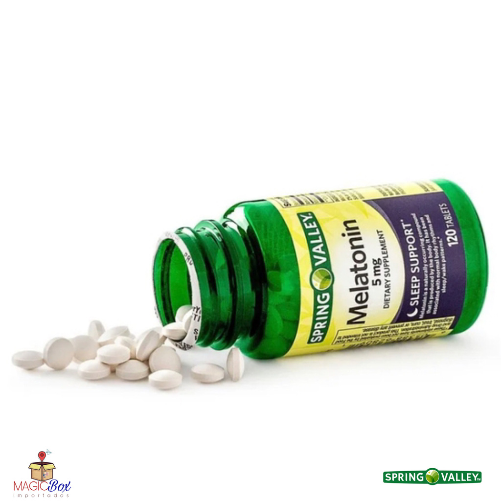 Melatonina Spring Valley 5mg - Magic Box Importados