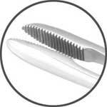 Pinça Cheron 24 cm - Comprar em Cirurgica Mogi