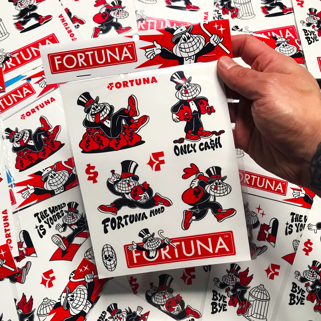 STICKERS THE WORLD IS YOURS - Comprar en FORTUNA