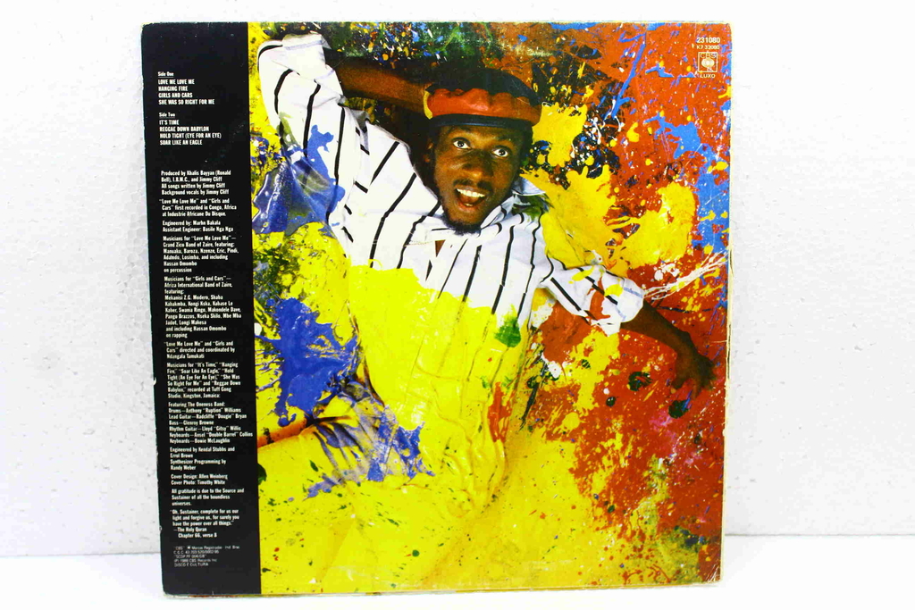Lp Vinil - Jimmy Cliff - Hanging Fire - Lemi records