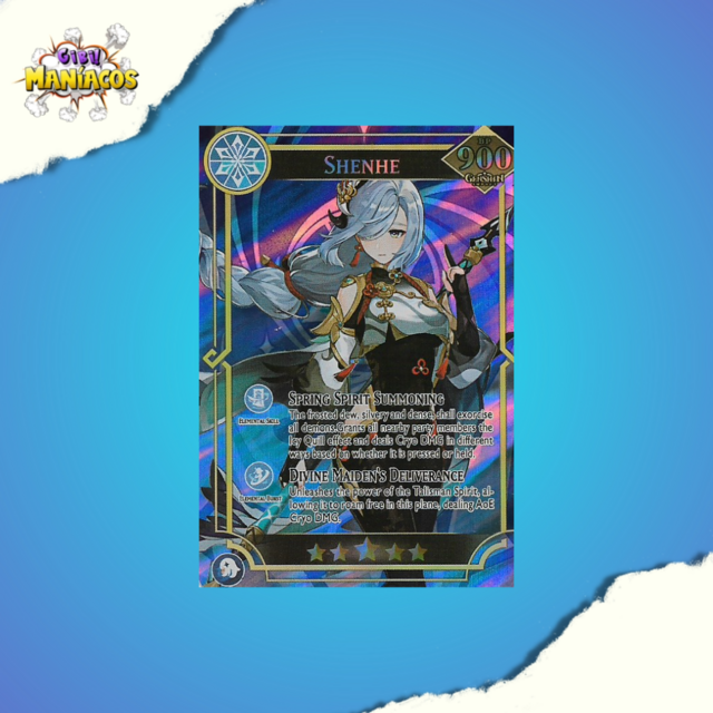 Card Genshin Impact - BP Shenhe BP 900 - Gibi Maniacos