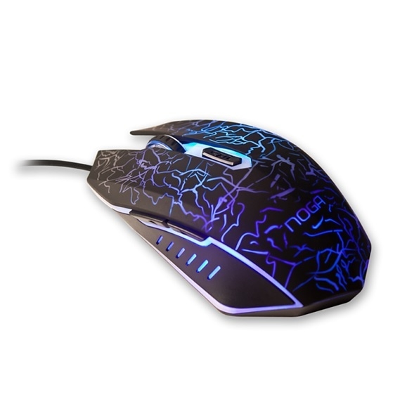 Mouse Gamer Noga USB LED RGB STORMER | ST-002