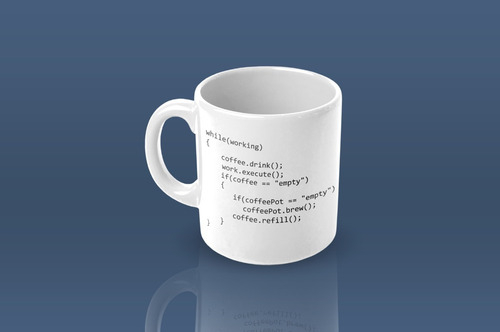 Taza Código De Programación Ideal Regalo Programadores