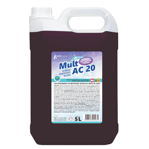 MULTQUÍMICA - MULT AC-20 5L - Comprar em Higieniza