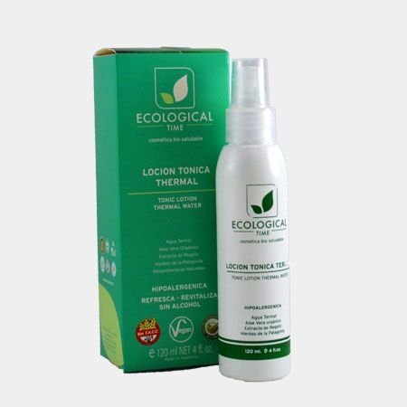 Ecol Time Tonic Lotion Thermal 120 ml - Club JB