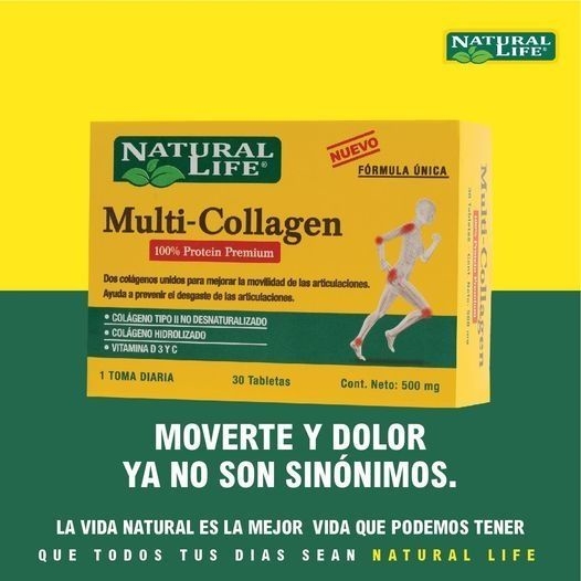 Natural Life Multi COLLAGEN 30 - Comprar en Club JB