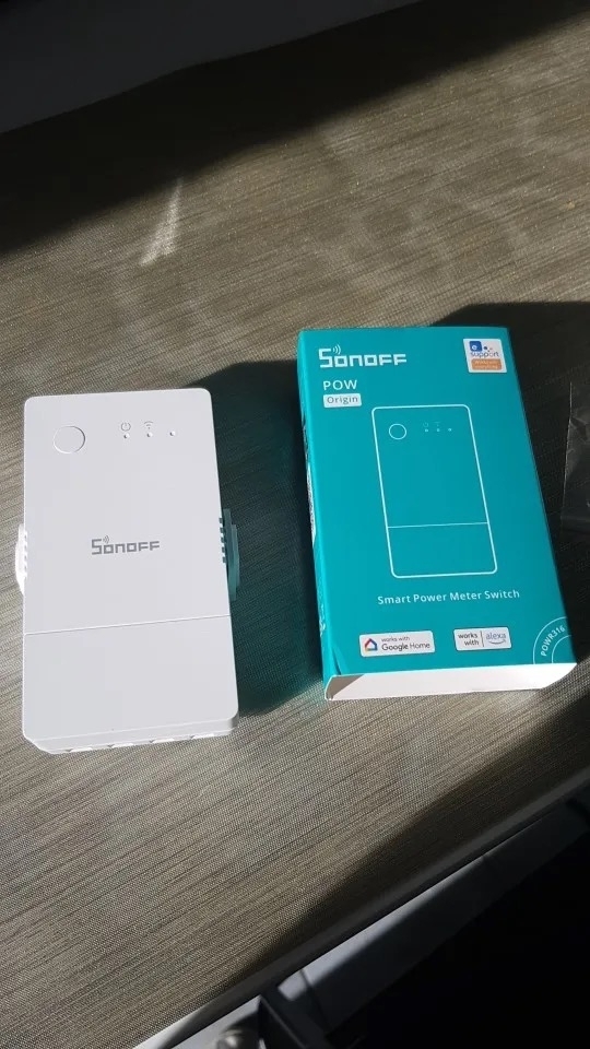 Sonoff Pow R3 Origem 16a Medidor Energia Automação