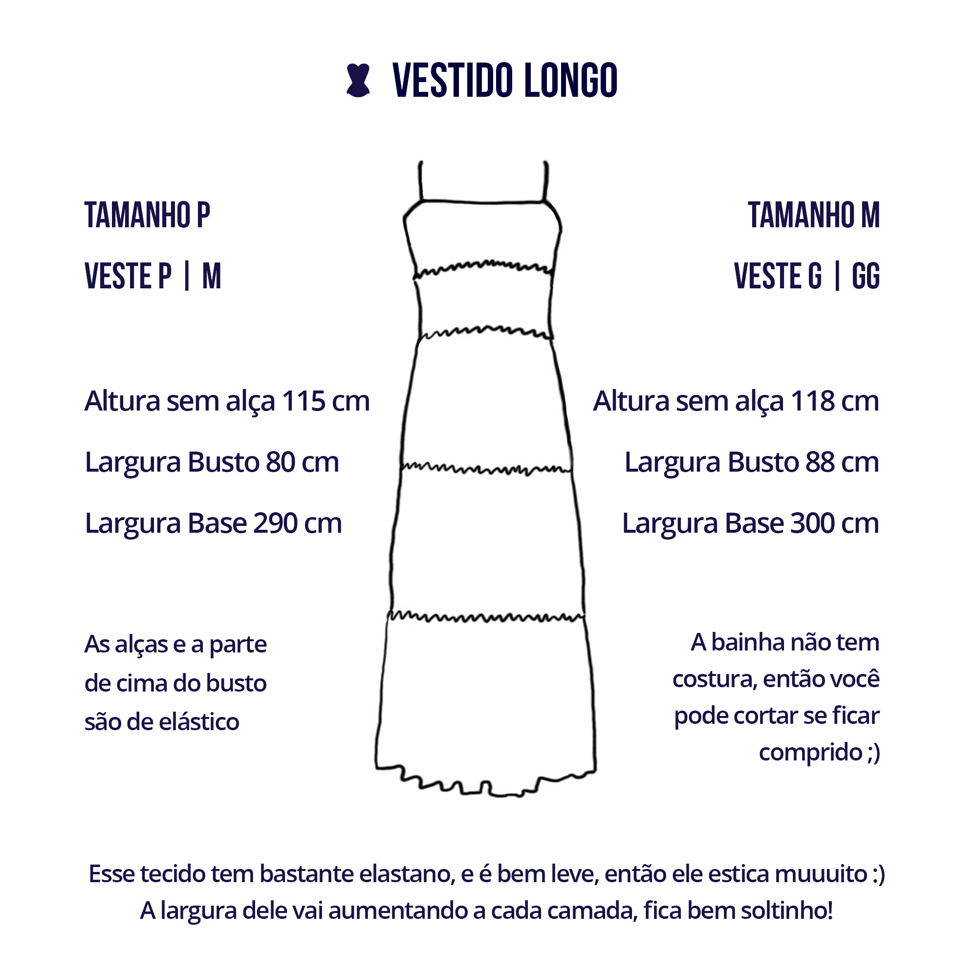 Guia de Medidas | Lilli Kessler