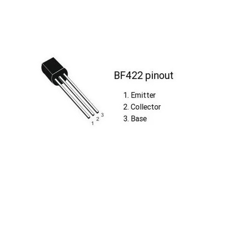 Transistor BF422 - Comprar em Intertronix