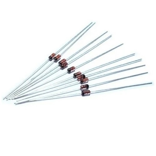 Diodo zener 5v1* 1/2w (1n751/ 1n5231/ Bzx79c5v1)