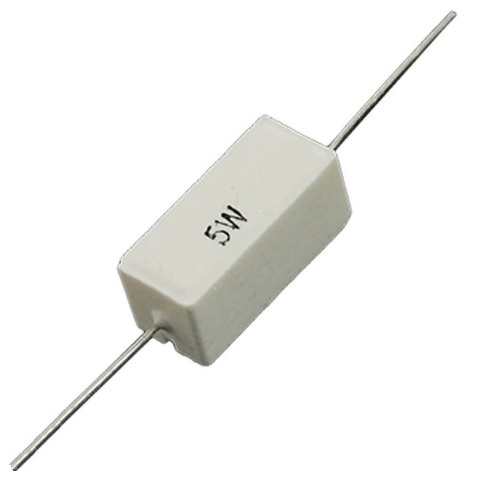 RESISTOR 5K6 * 5W * PORCELANA - Comprar em Intertronix