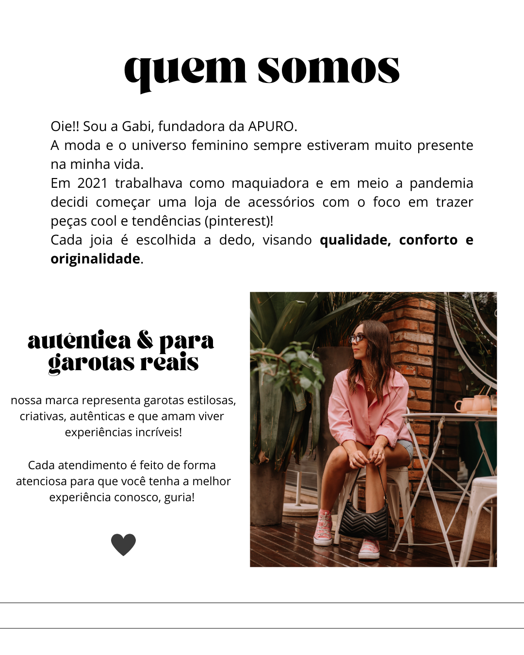 Loja online de Apuro Shop - Quem somos