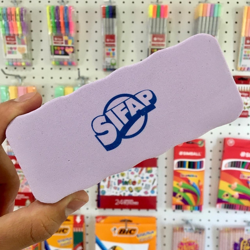 BORRADOR SIFAP P/PIZARRA BLANCA COLORES PASTEL