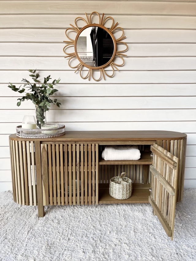 RACK VARILLADO MYKONOS - Comprar en HYDRA HOME PINAMAR