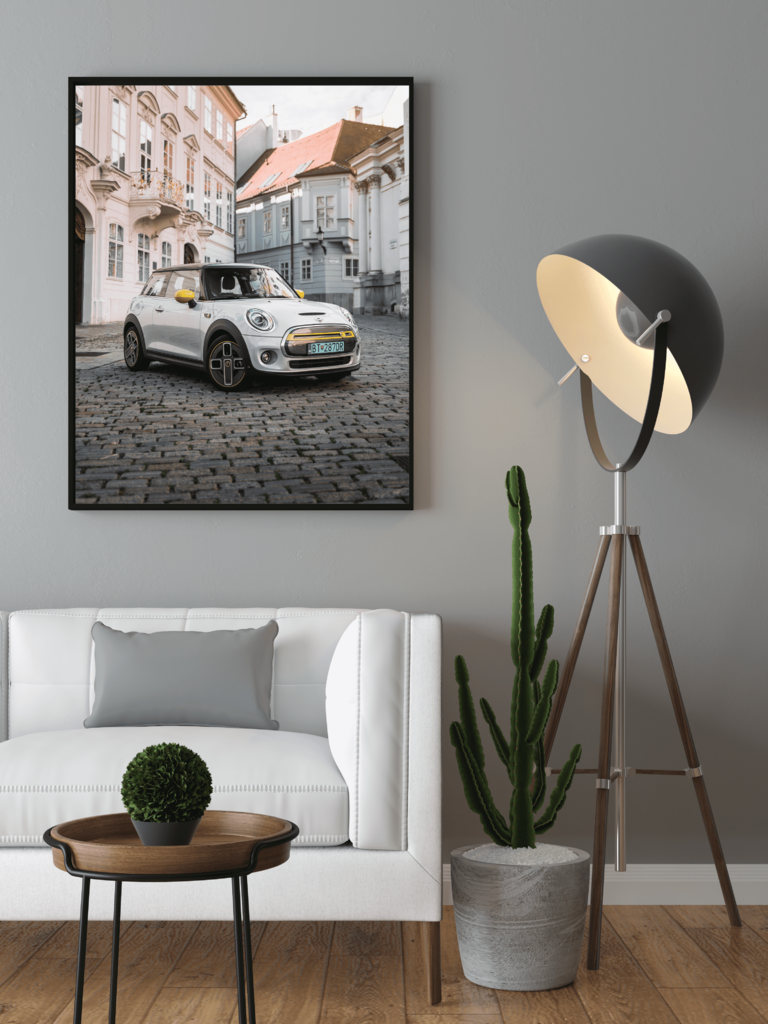 Quadro Mini Cooper - Comprar em Hope Artes em Quadros