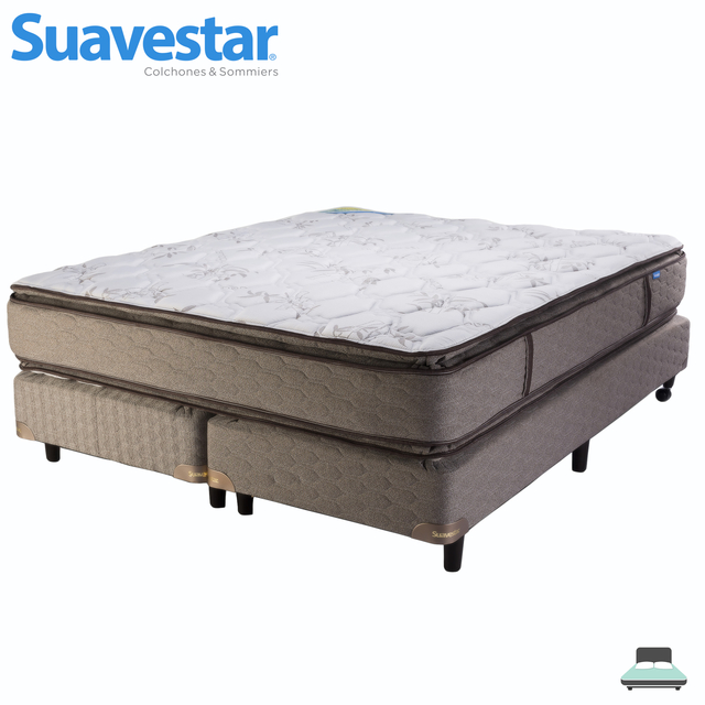 Sommier Suavestar Bamboo Pillow Top - La Colchoneria