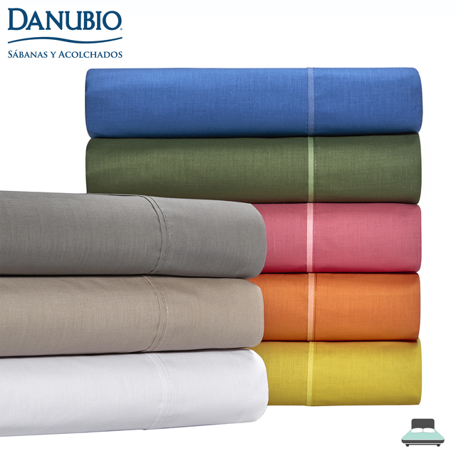 Juego de Sábanas Danubio Colors 144 hilos