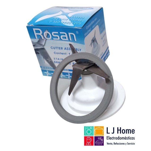 ASPA ROSAN CON EMPAQUE PARA LICUADORA MOULINEX ANTIGUA. ORIGINAL