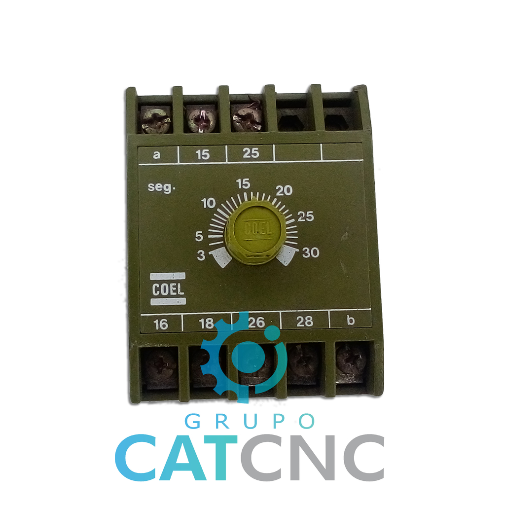 Relé Temporizador Coel 3-30 Segundos - CATCNC Store