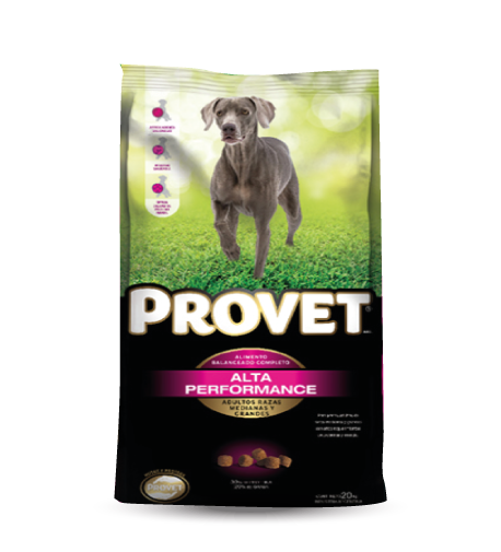provet alta performance alimento balanceado perro 20 kg