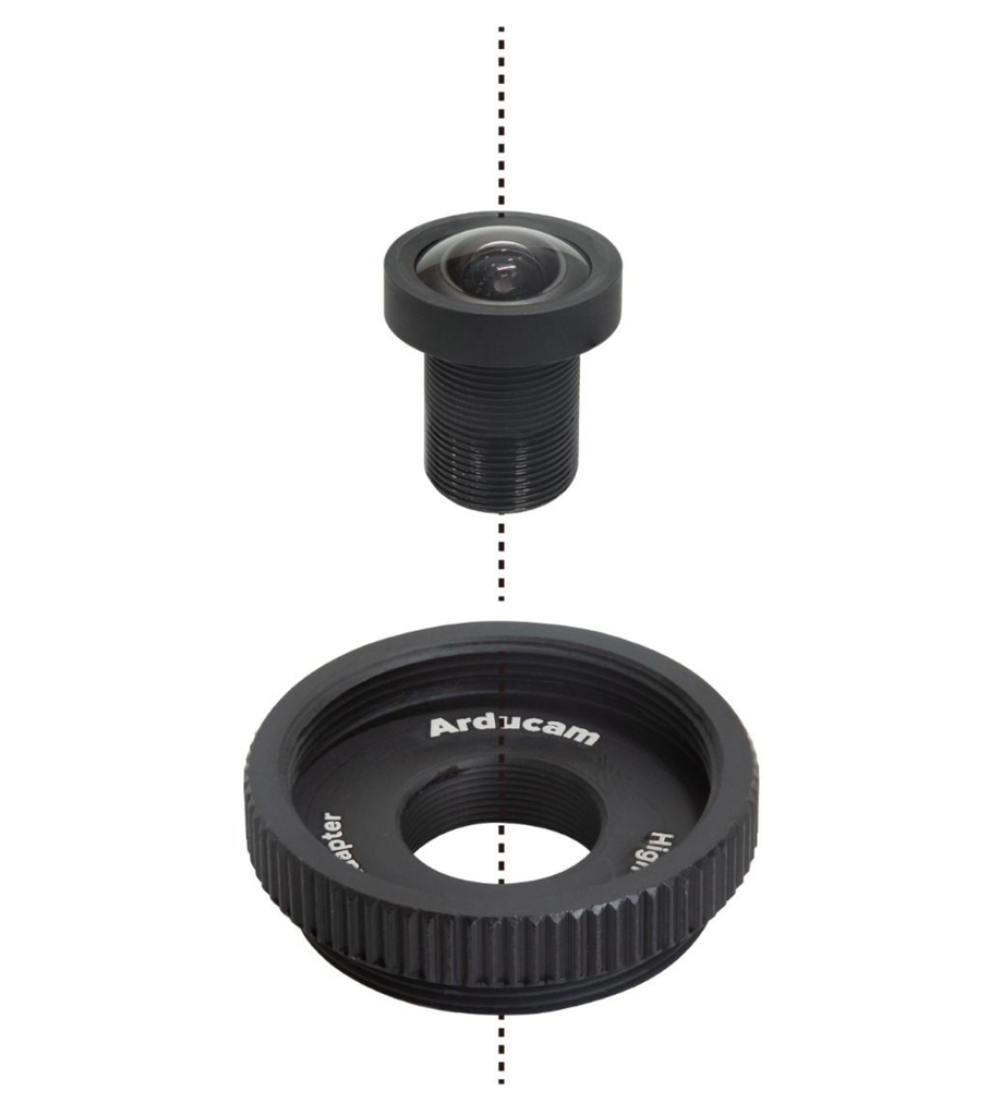 Raspberry Pi High Quality Câmera 12.3mp + Arducam Lente 140º FishEye ...