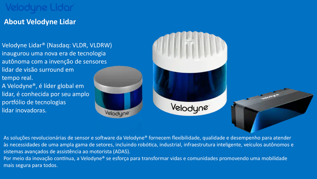 Velodyne Lidar l Alpha Prime l Tecnologia Autônoma l Veículos Autônomos ...