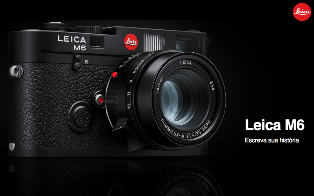 Leica M6 Analog Rangefinder Telêmetro Camera (35mm) l M bayonet l 16 ...