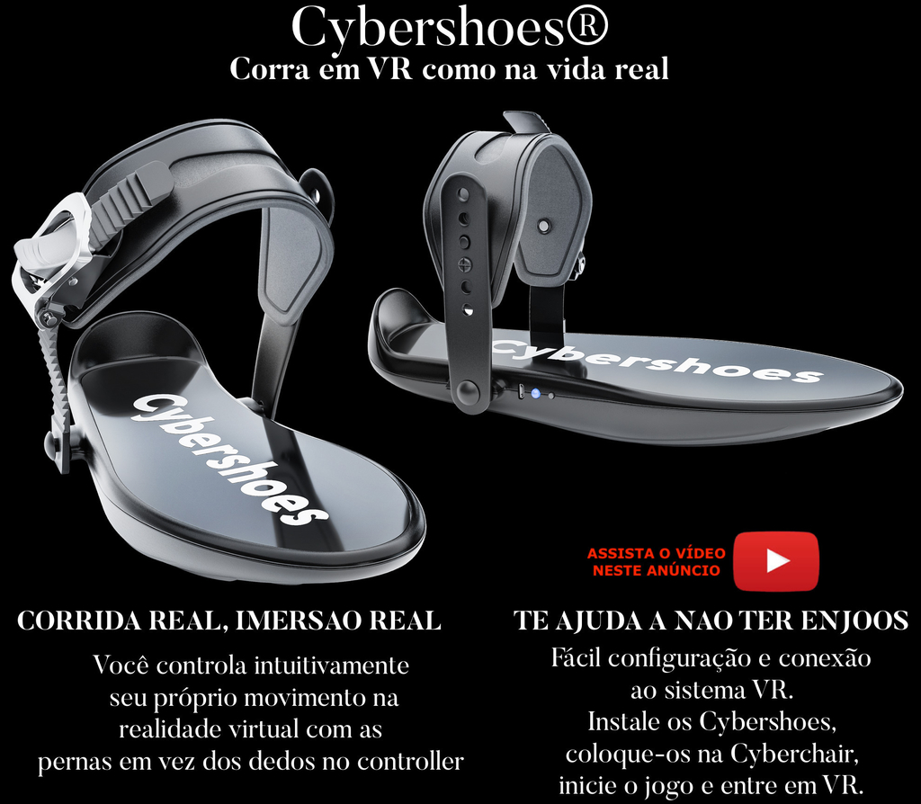 Cybershoes Gaming Station l VR Foot Tracker l for Oculus Quest & Steam ...