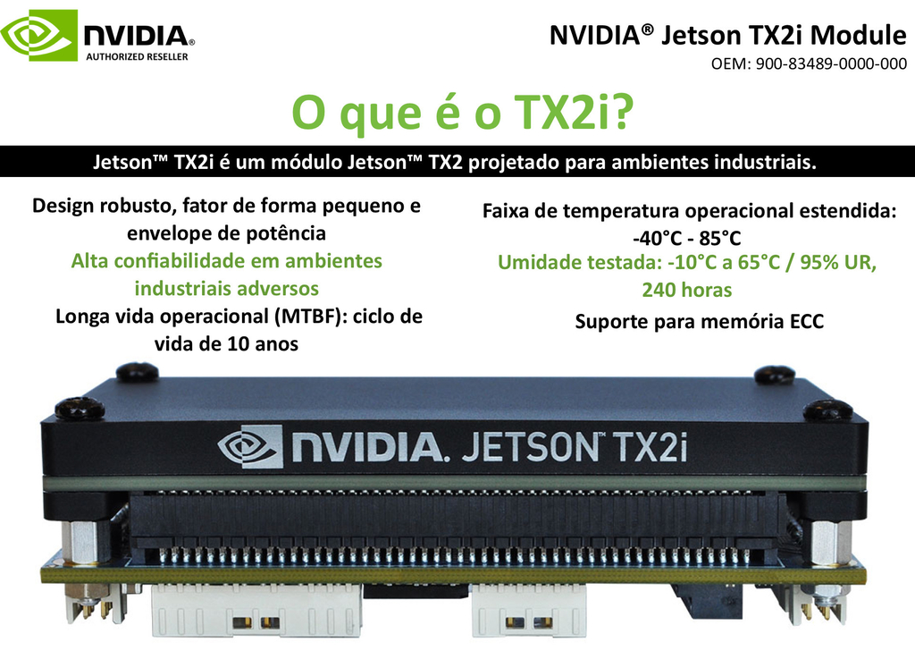 NVIDIA Jetson TX2i Module 900-83489-0000-000 NVIDIA Jetson TX2i Module 900-83489-0000-000