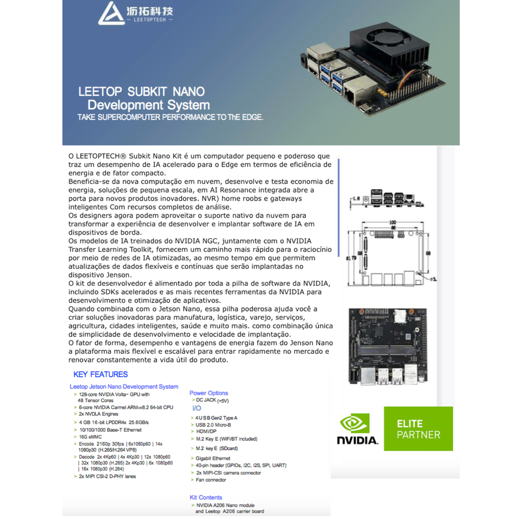 Nvidia Jetson Nano Developer Kit B01 + Waveshare Binocular Camera Depth Stereo Module 8MP