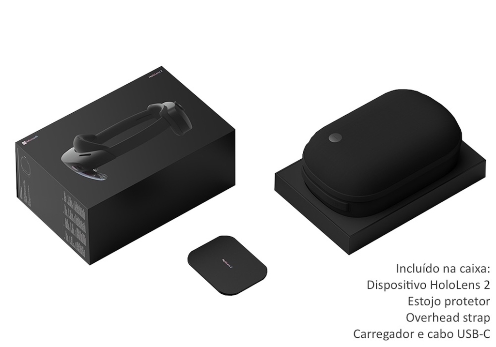 Microsoft Hololens 2 VR Mixed Reality Headset , Também disponíveis ...
