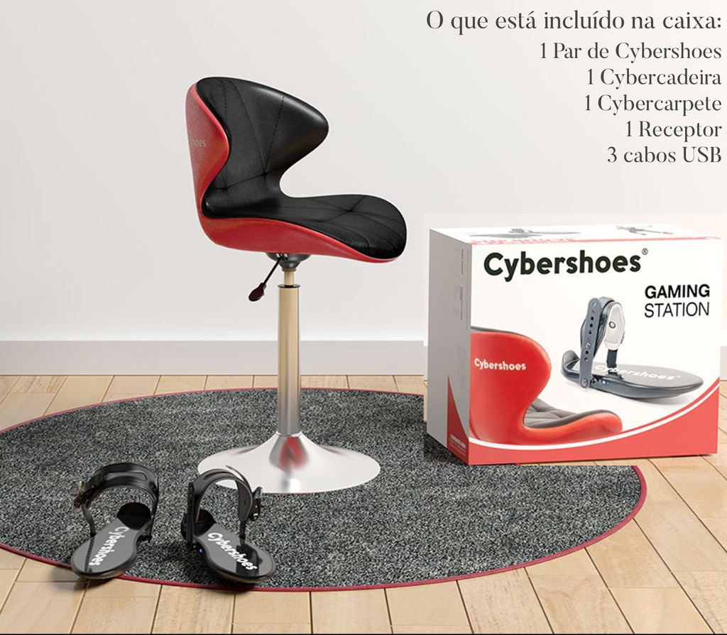 Cybershoes Gaming Station l VR Foot Tracker l for Oculus Quest & Steam ...