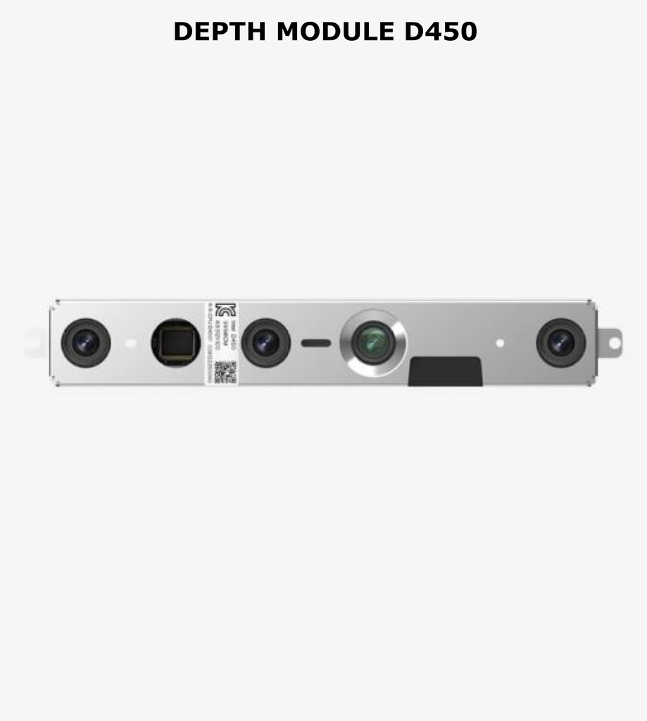 Intel RealSense Depth Module D450 + Vision Processor D4 Board Bundle ...