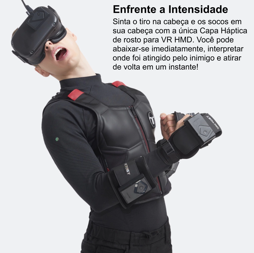 bHaptics Tactsuit l Wearable Haptic Vest l Colete Háptico l Trajes ...