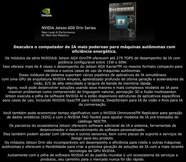 Nvidia Jetson AGX ORIN 32GB Module 900-13701-0040-000