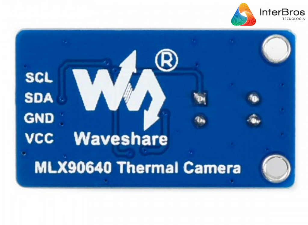 Waveshare MLX90640 IR Array Thermal Imaging Camera, 32×24 Pixels, 110° FOV , Módulo Câmera ...