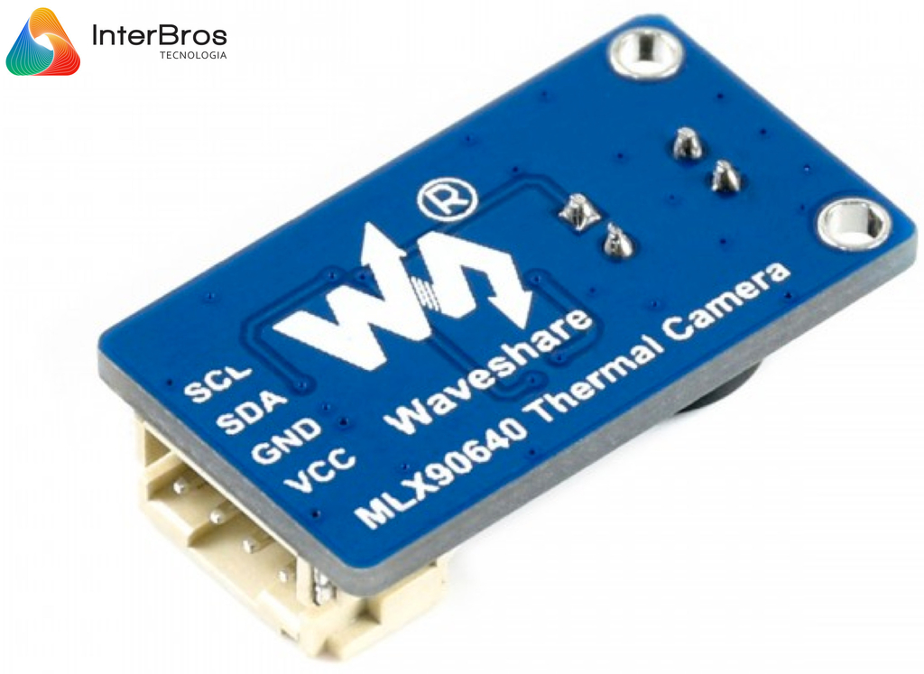 Waveshare MLX90640 IR Array Thermal Imaging Camera, 32×24 Pixels, 110° FOV , Módulo Câmera ...
