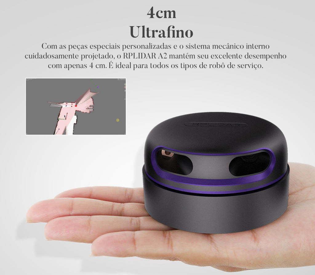 Slamtec RPLIDAR A2M12 l Laser Scanner Development Kit l 12 Meters ...