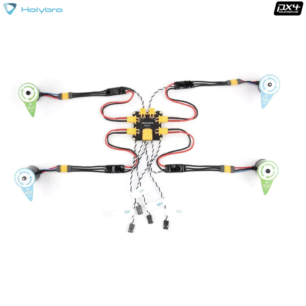 Holybro PX4 Development Kit X500 v2 Kit de Drone de desenvolvimento ...