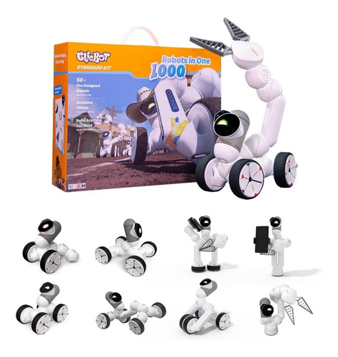 Clicbot Robô Modular Standard Kit | Para se Divertir e Aprender ...
