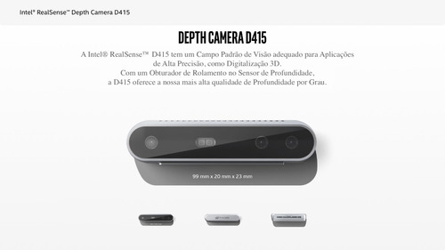 Intel Realsense Stereo Depth 3D Camera D415