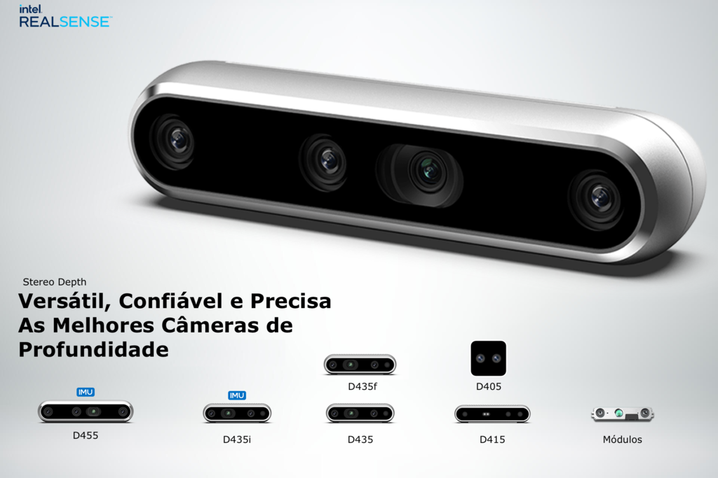 Intel RealSense Depth Module D450 + Vision Processor D4 Board Bundle ...