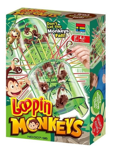 Juego de Mesa Looping Monkeys - mardelexpress