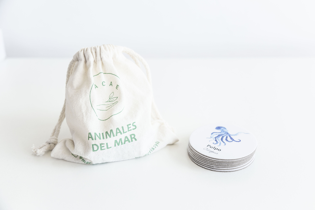 Juego de Memoria Animales del Mar