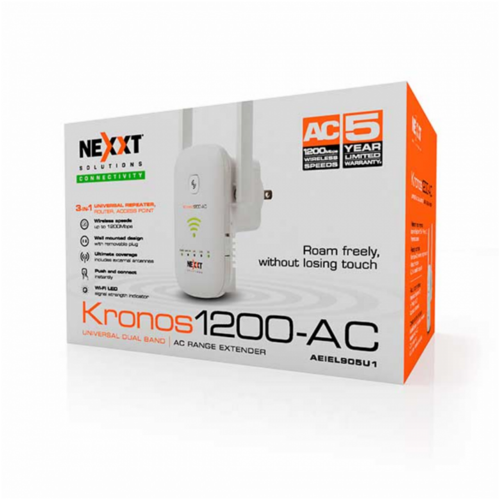EXTENSOR DE SEÑAL NEXXT KRONOS1200-AC - Click